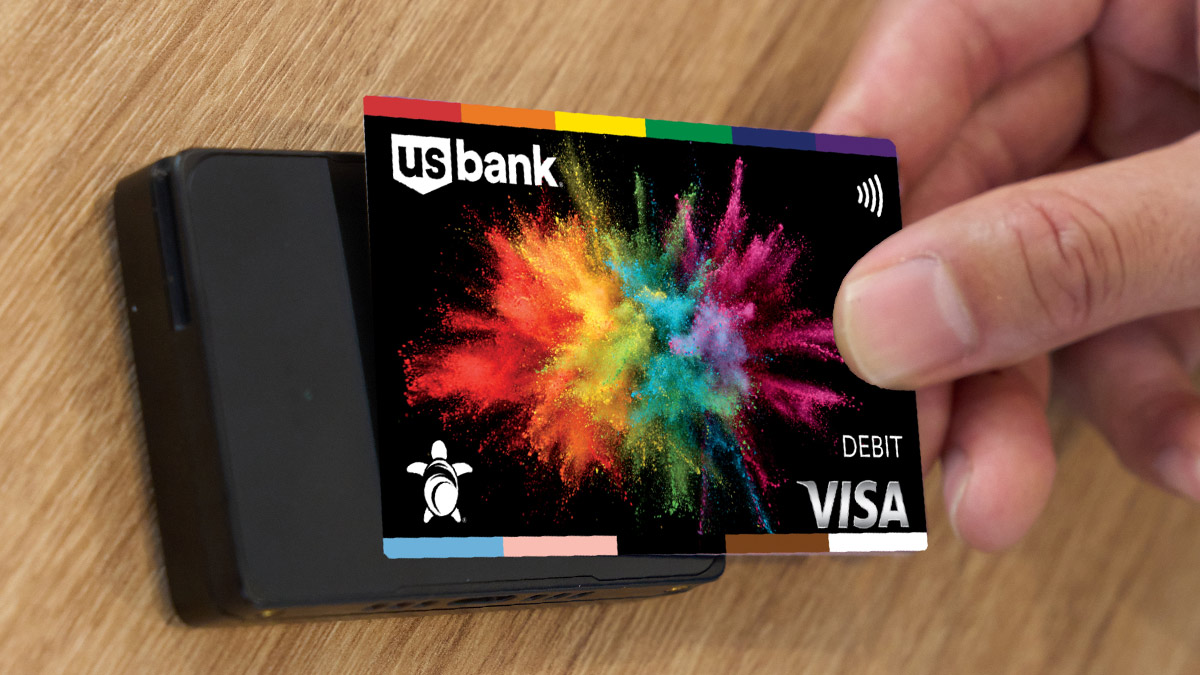 Touch, tap or slide – make every transaction with Pride | U.S. Bank